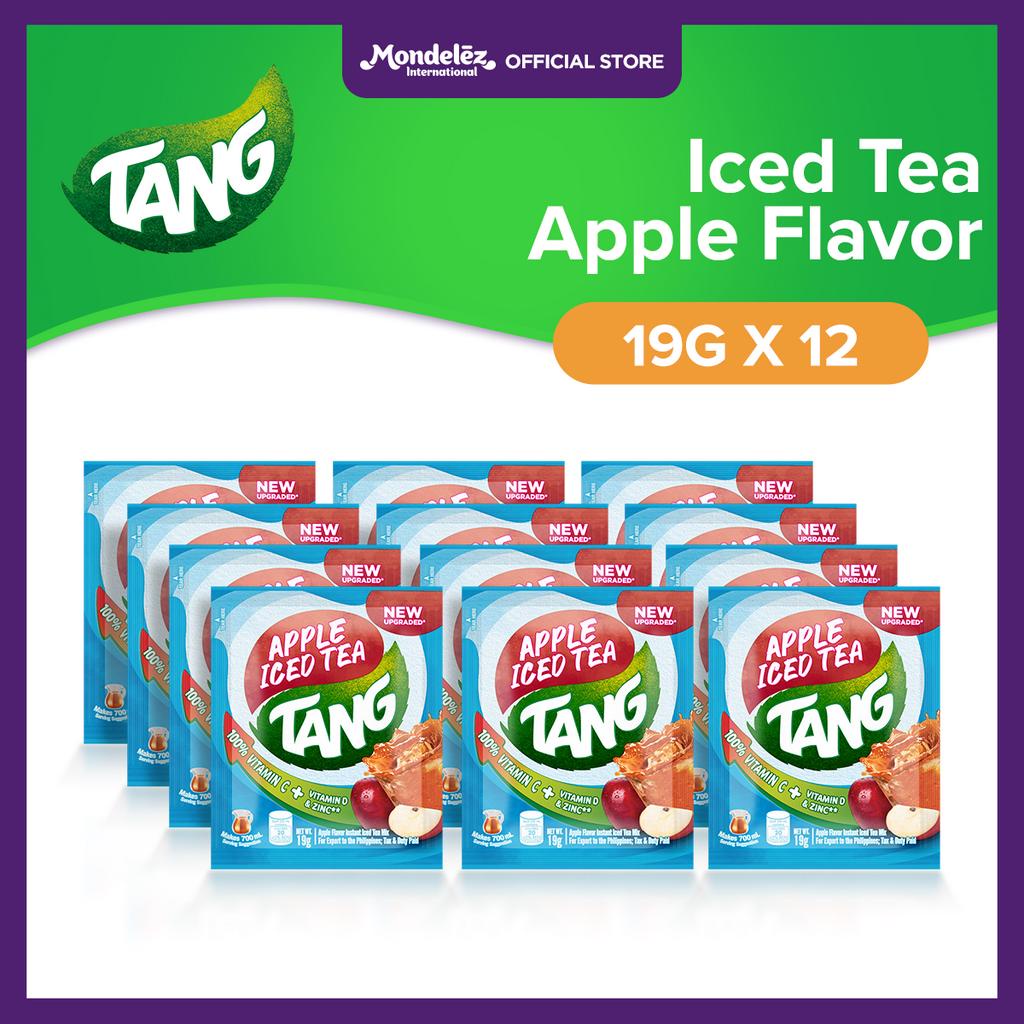 Tang Instant Drink Mix - Iced Tea Apple Flavor 19g (Set of 12) | Shopee ...