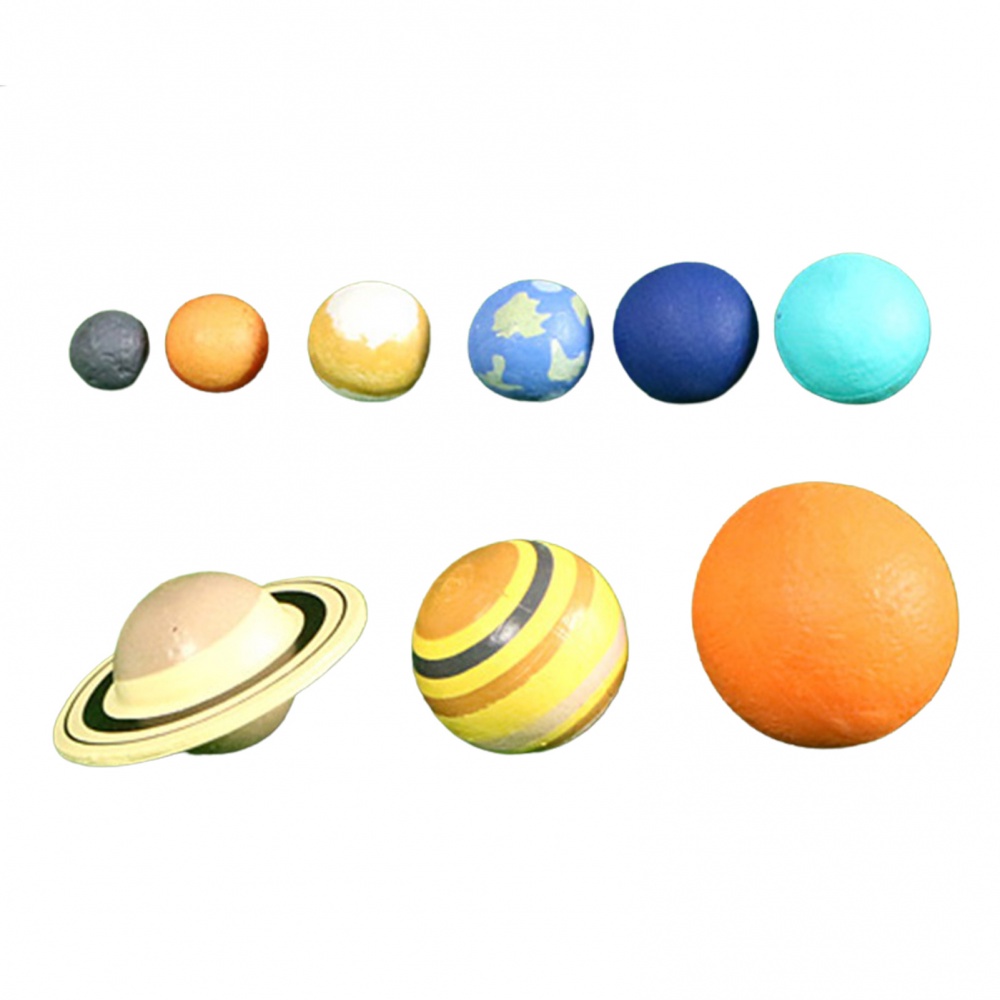 Hilimer 9Pcs Simulation The Solar System Cosmic Planet System Universe ...