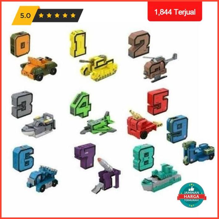 Emco Mega Botz Pocket Morphors Morphers Numbers Set Original Spedus ...