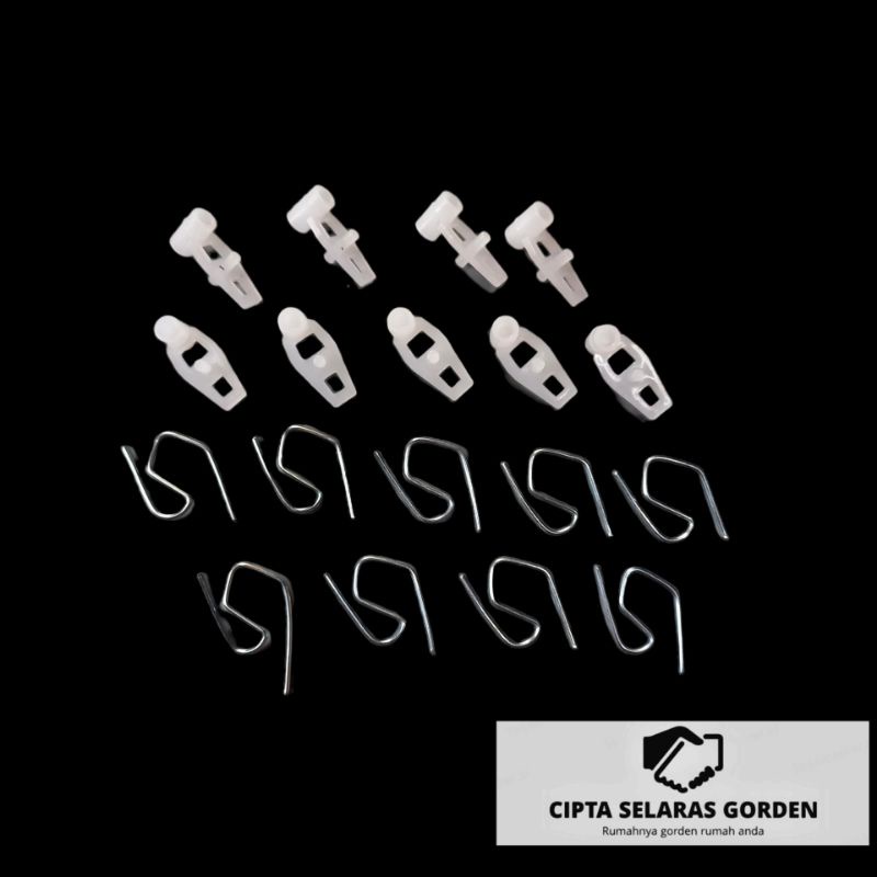 Curtain Wire Curtain Rod Wheel Curtain Rod Curtain Rail Box | Shopee ...