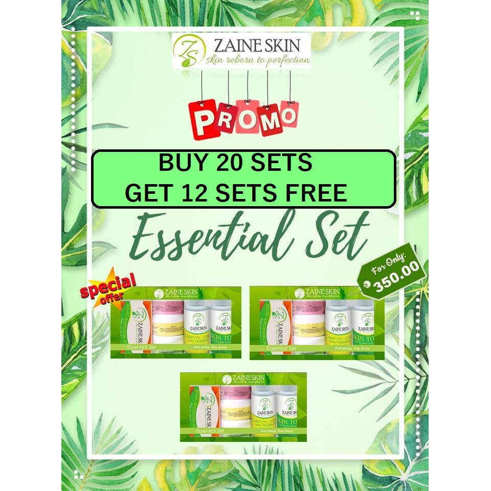 Zaine Skin Original Essential Small set ( Resellers packed of 20pcs ...