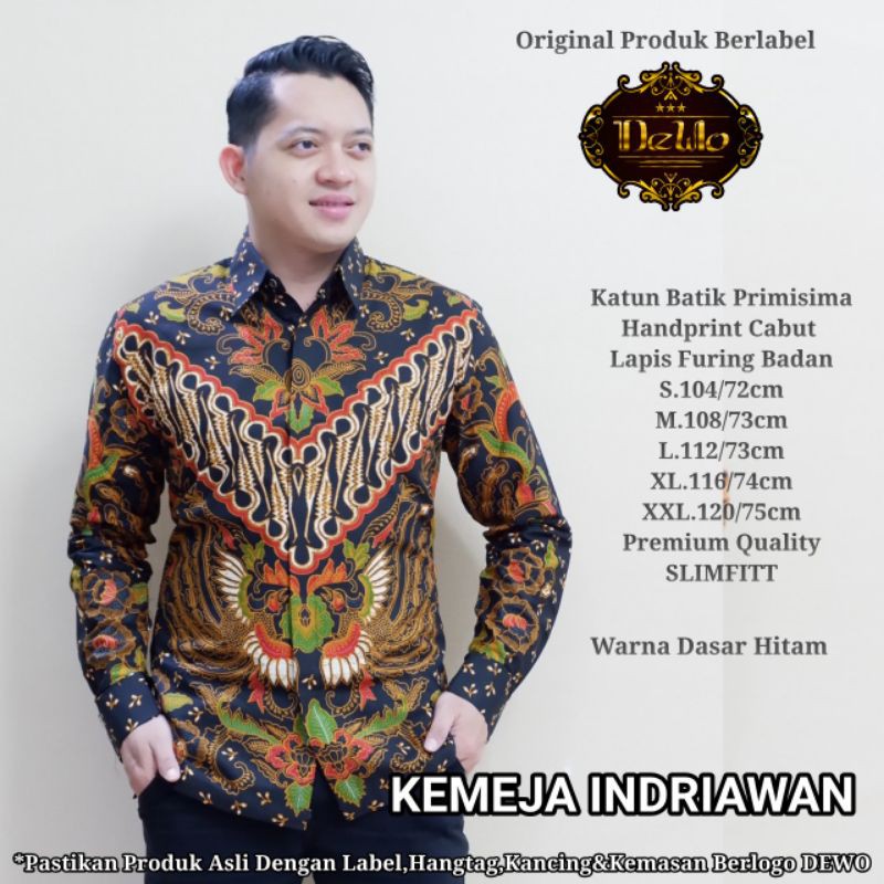 PRIA Modern Men's BATIK/PREMIUM BATIK | Shopee Philippines