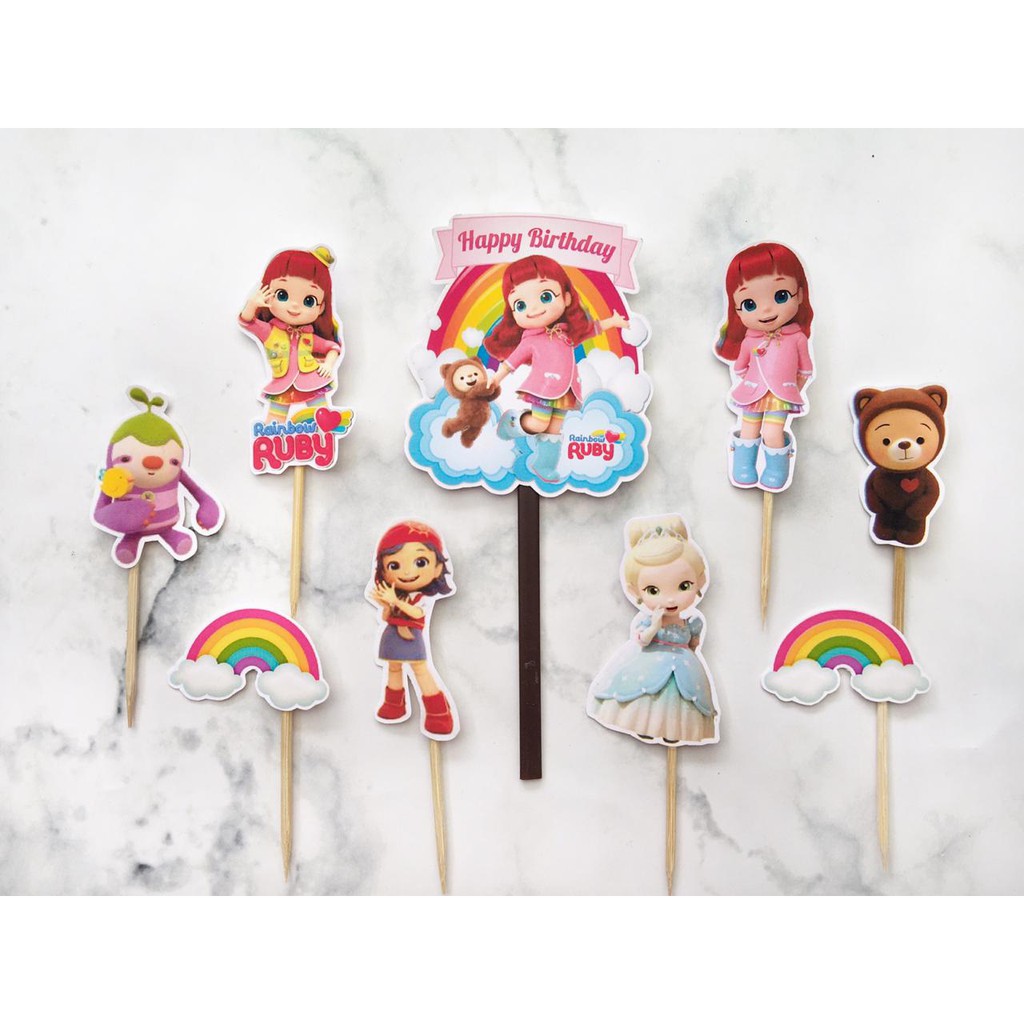 Rainbow Ruby Savings package Topper | Shopee Philippines