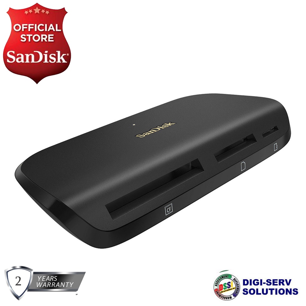 Sandisk ImageMate PRO USB Type-C Multi-Card Reader/Writer (SDDR-A631 ...