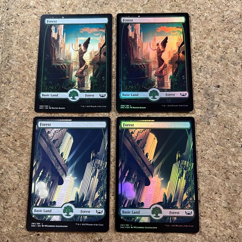 PLAINS ISLAND SWAMP MOUNTAIN FOREST | BASIC LAND | STREETS OF NEW ...