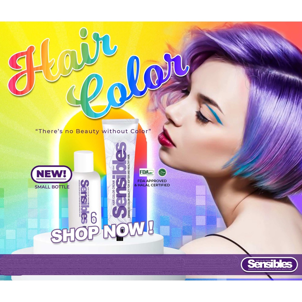 Sensibles hair color all colors updated | Shopee Philippines