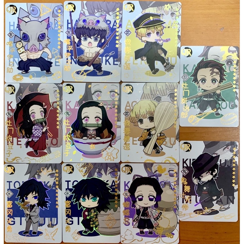 QR·Cute Series Demon Slayer Collection Card | Shopee Philippines