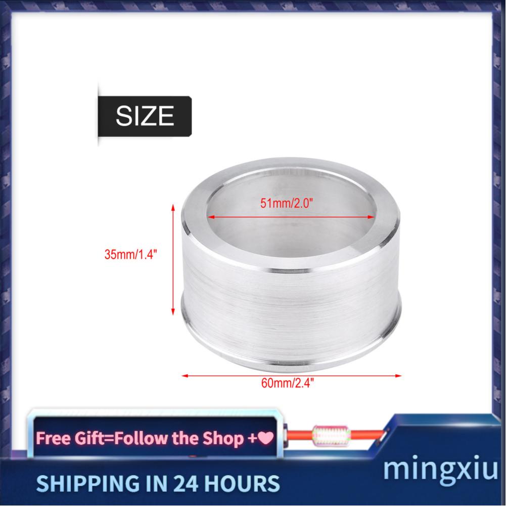 Mingxiu 60mm to 51mm Exhaust Adapter Reducer Muffler Connector Aluminum ...