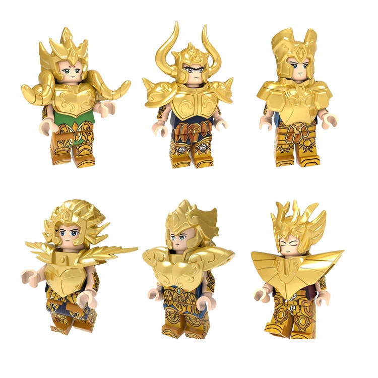 LEGO compatible toys Knight Saint Seiya the zodiac Athena Shiryu ...