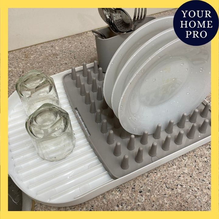 Mini Dish Drainer Rack With Utensils Organizer Holder Lagayan Ng ...