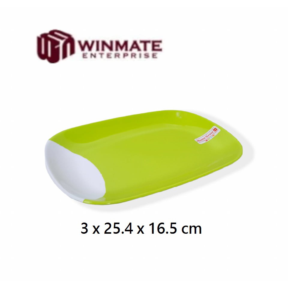 Melamine Green and White Design Dinnerware Plate Bowl Baso ( per piece ...