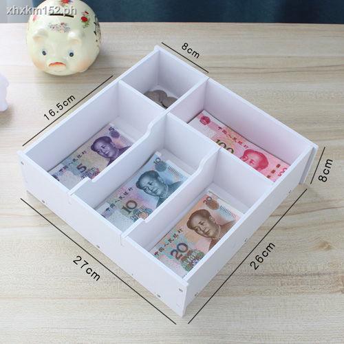 Change Storage Box Supermarket Cashier Drawer Banknote Separation Coin ...