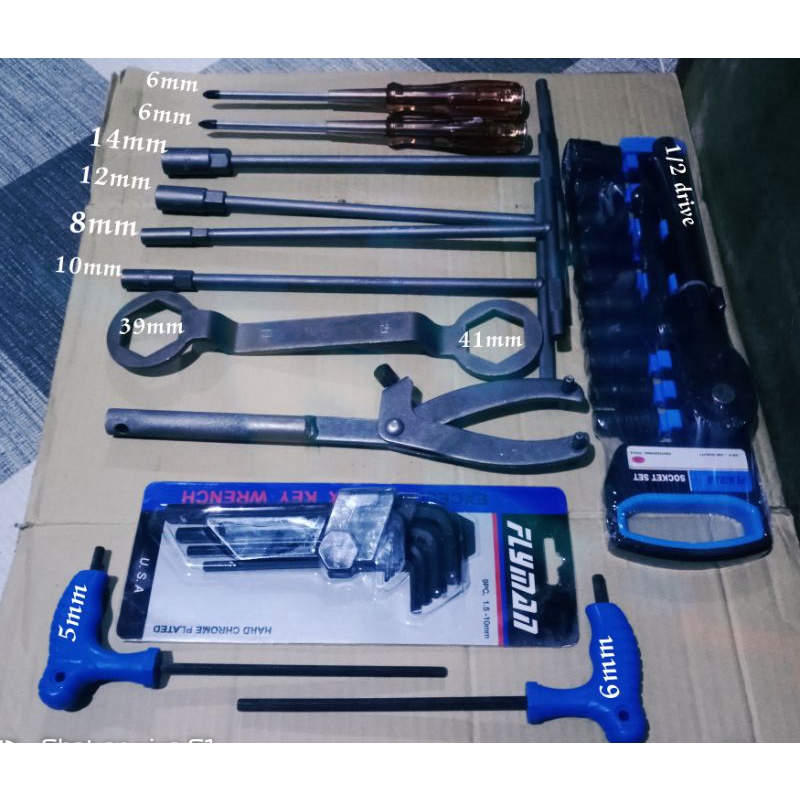 SUITABLE SET PANG GILID FOR MOTORCYCLE SCOOTER HEAVY DUTY | Shopee ...