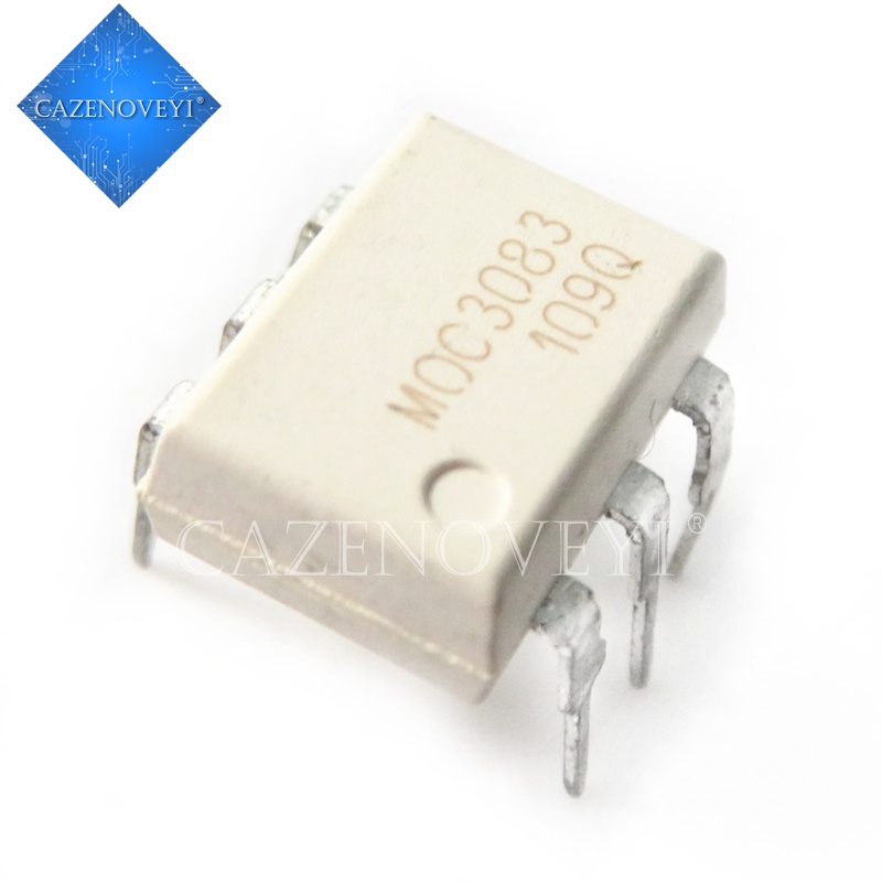 10 piece MOC3083 M0C3083 EL3083 DIP-6 Triac & SCR Output Optocouplers 800VDRM IFT=5mA 6 Pin ...
