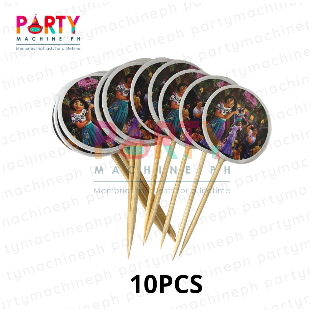 10pcs encanto cupcake topper / encanto toothpick topper /encanto muffin ...