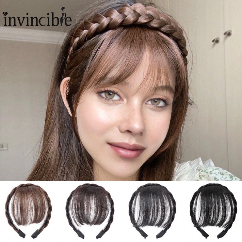 Women False Synthetic Bangs Hair Wig Piece/ Fashion weave Hair ...