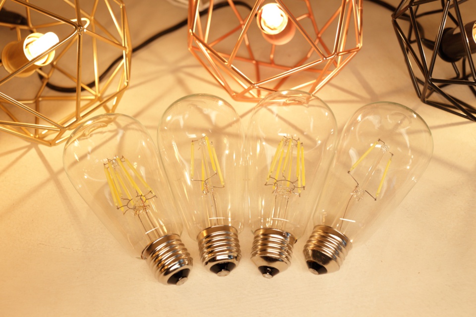Got Liang 4W 6W E27 E14 220V Retro Edison LED Filament Bulb Lamp C35 ...