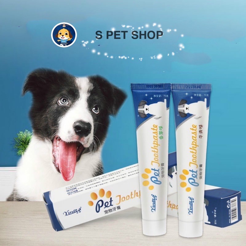 Dog Puppy Cat Toothpaste Teeth Cleaning Care Oral Hygiene Pet Supplies ...