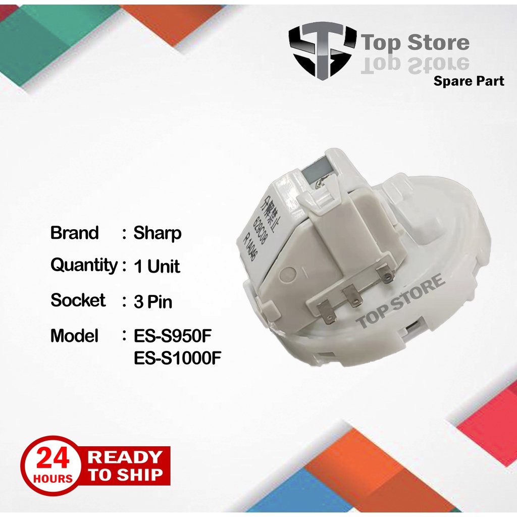 Sharp Washing Machine Water Level Sensor ES-S950F ES-S1000F | Shopee ...