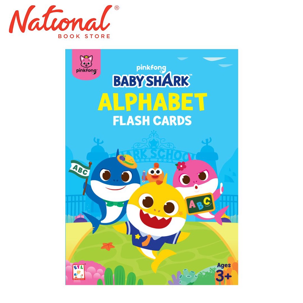 Pinkfong Baby Shark Alphabet Flash Card - Learning Aid for Kids ...
