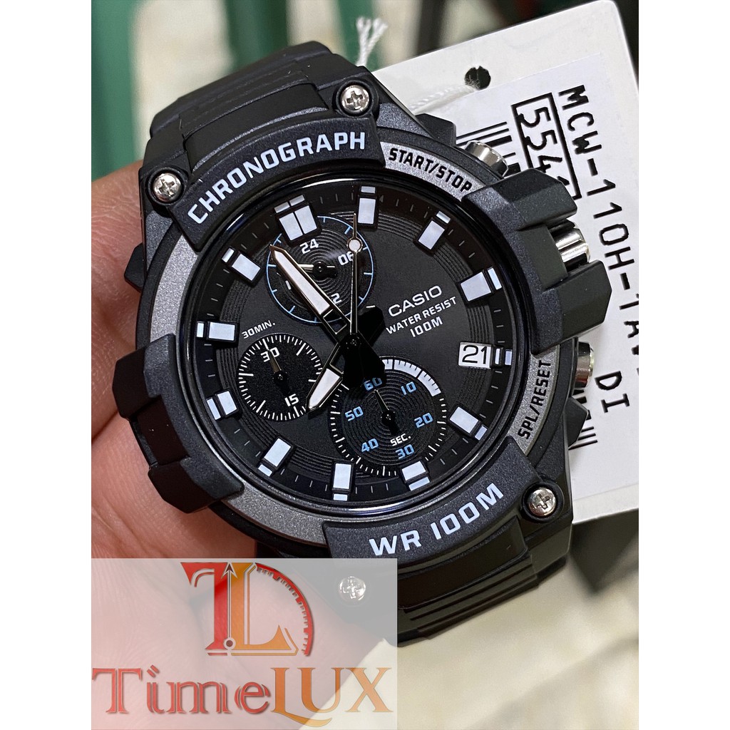 CASIO RUBBER MCW 110H 1A | Shopee Philippines