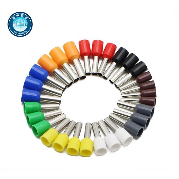 1000pcs/Pack E1508 E2508 E0510 E0512 E7510 Insulated Ferrules Terminal ...