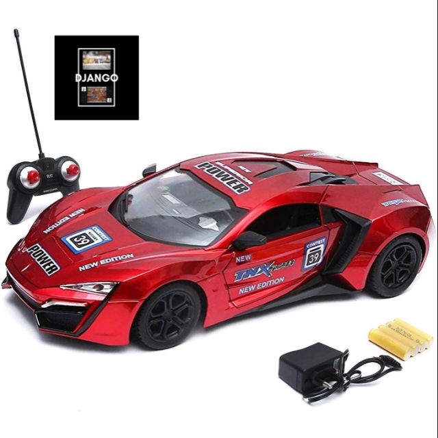 1:16 Scale Kaijun 27MHz mini High Speed Racing Car with lighting ...