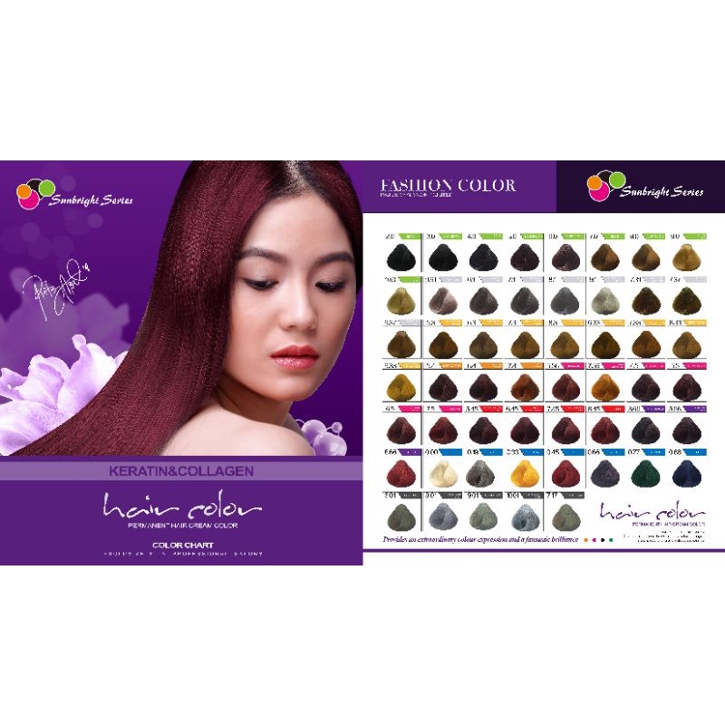 SUNBRIGHT SERIES COLOR CHART | Shopee Philippines
