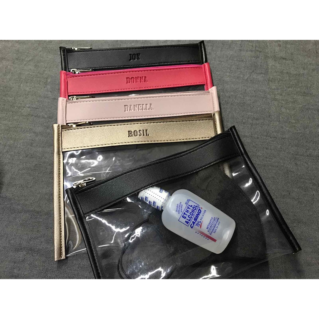 Personalized Square Plastic Pouch | Shopee Philippines