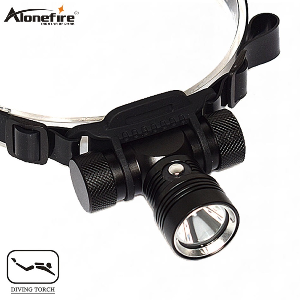 Alonefire DV72 L2 Led Diving Headlight Underwater Waterproof Light ...
