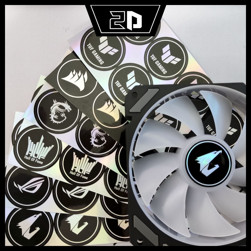 Fan Case stickers from AORUS/MSI/CORS/ROG/HOF brands | Shopee Philippines