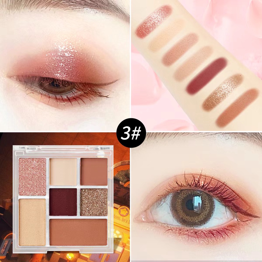 DW New 7 Shades Eyeshadow Palette | Shopee Philippines