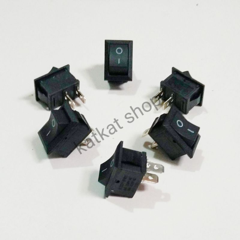 2 pin on off rocker switch, small 2 foot switch | Shopee Philippines