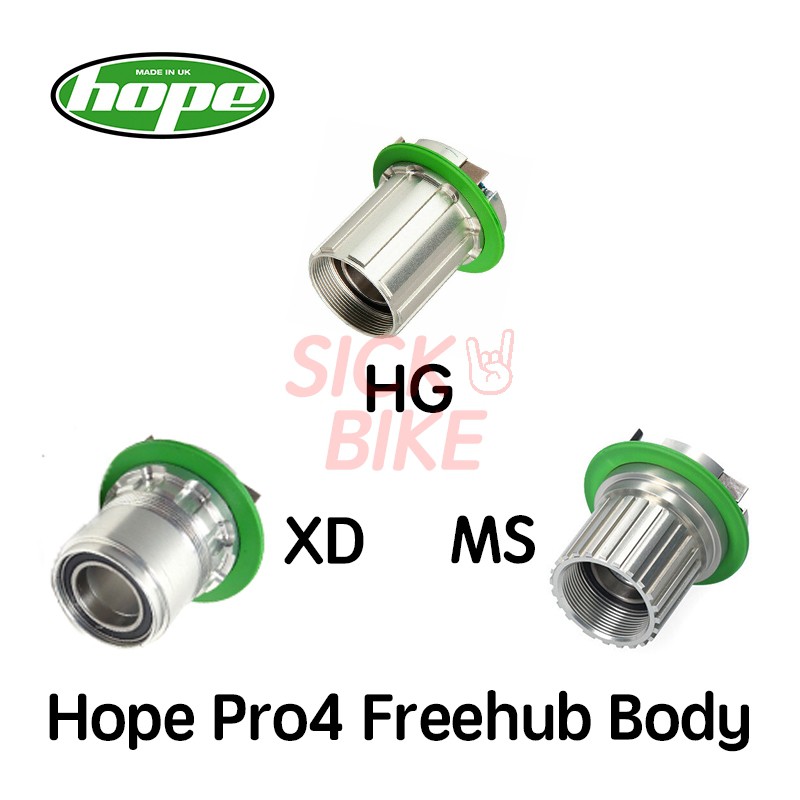 Hope Pro4 Rear Hub Freehub Aluminum/Steel HG/XD/MicroSpline | Shopee ...