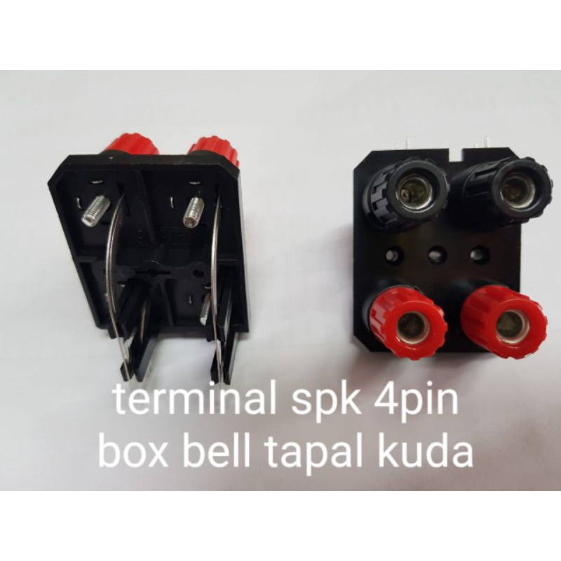 4 pin bell horseshoe speaker Terminal | Shopee Philippines