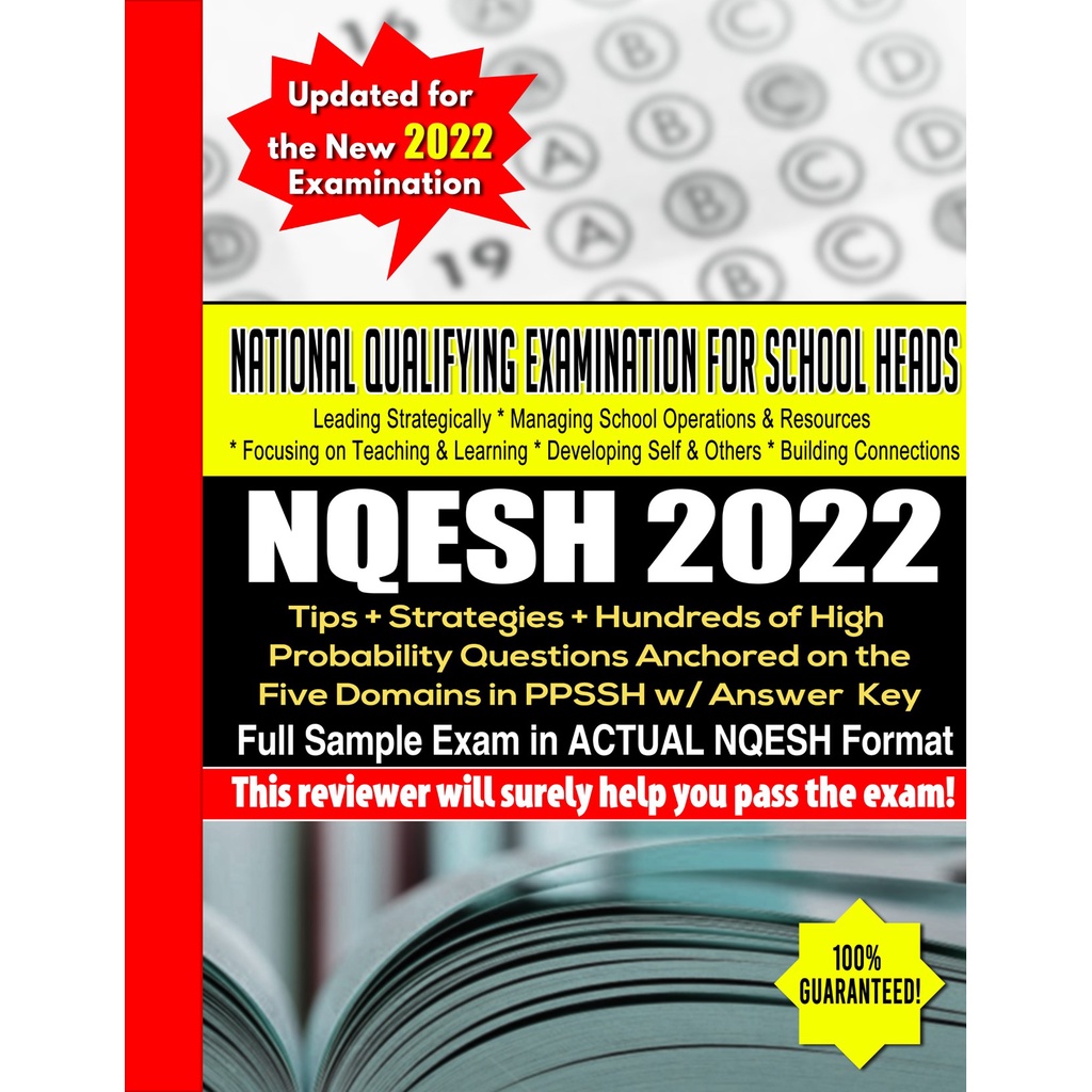 NQESH Principal's Test Reviewer 2022 | Shopee Philippines