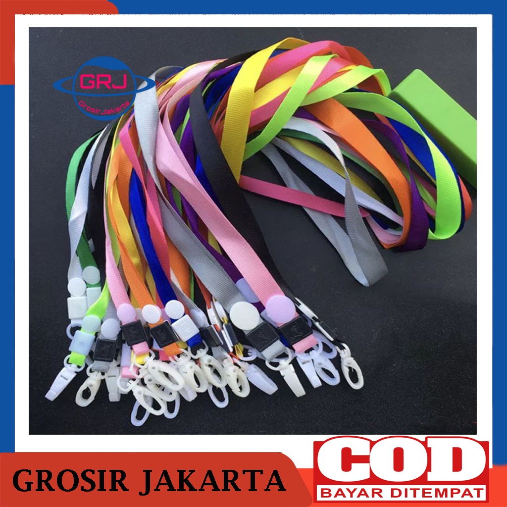 GANTUNGAN Id CARD Strap/ID CARD Hanger 1cm OVAL End | Shopee Philippines