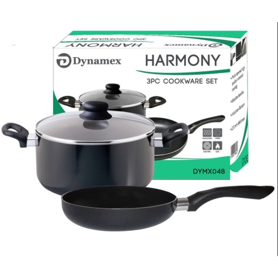 Dynamex Harmony 3pcs Cookware Set(I will not ship if you choose SPX ...
