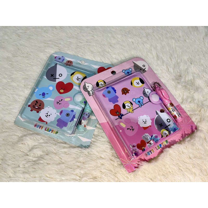 BTS BT21 Mini Notebook With Pen BT21 Diary | Shopee Philippines