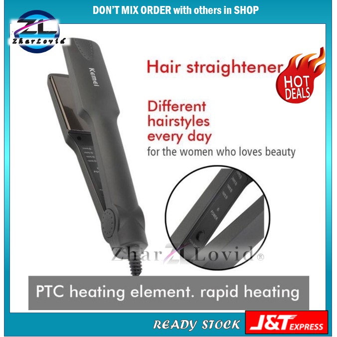 MESIN Hair Straightener Styling Iron Straight Straightening Tool Women ...