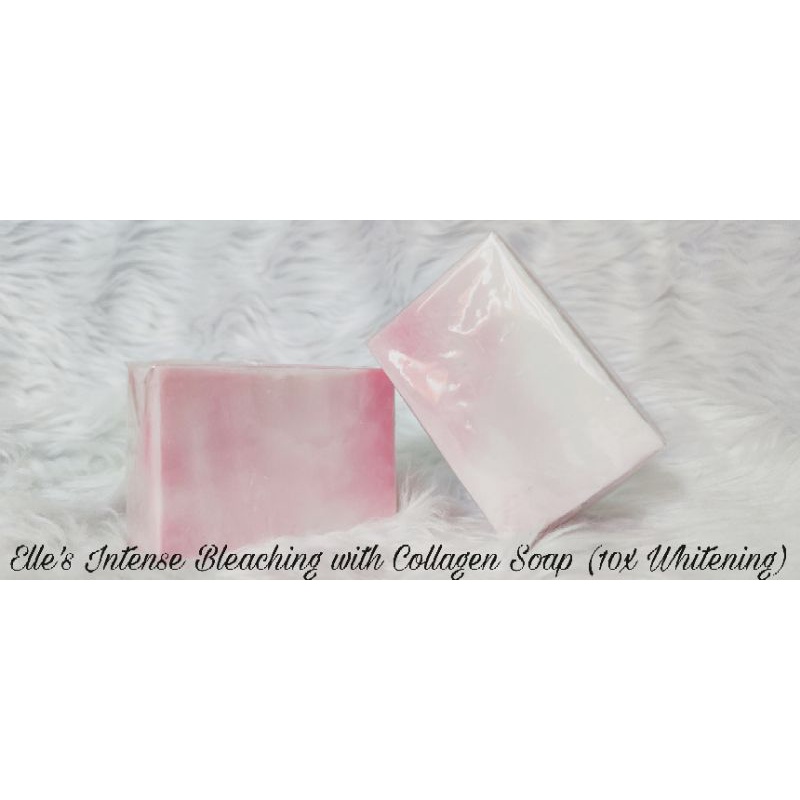 Elles Intense Bleaching With Collagen Soap 10x Whitening Shopee