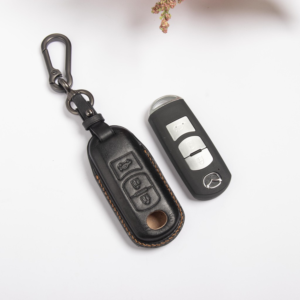 Leather Car Key Cover for Mazda 3, Mazda 6, Mazda CX5 | Shopee Philippines