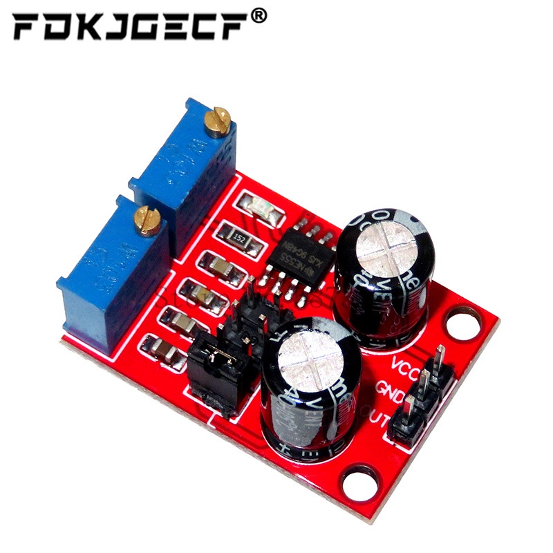 NE555 Adjustable Frequency Pulse Generator Module Stepper Motor Drive ...
