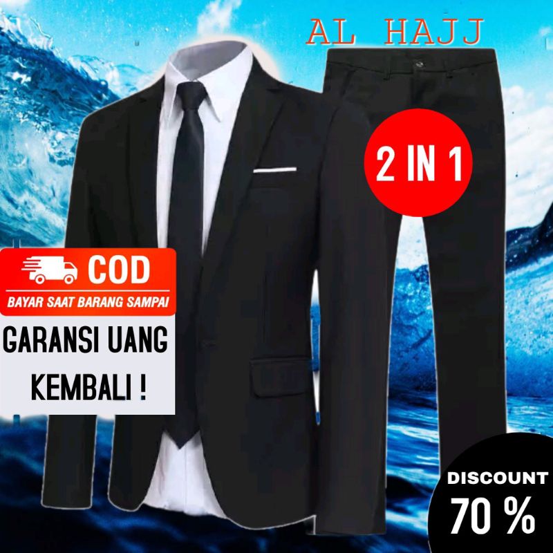 Set Of JAS Men 2IN1 JAS FORMAL Men BLAZER Men JAS NIKAH JAS BLEZER Men ...