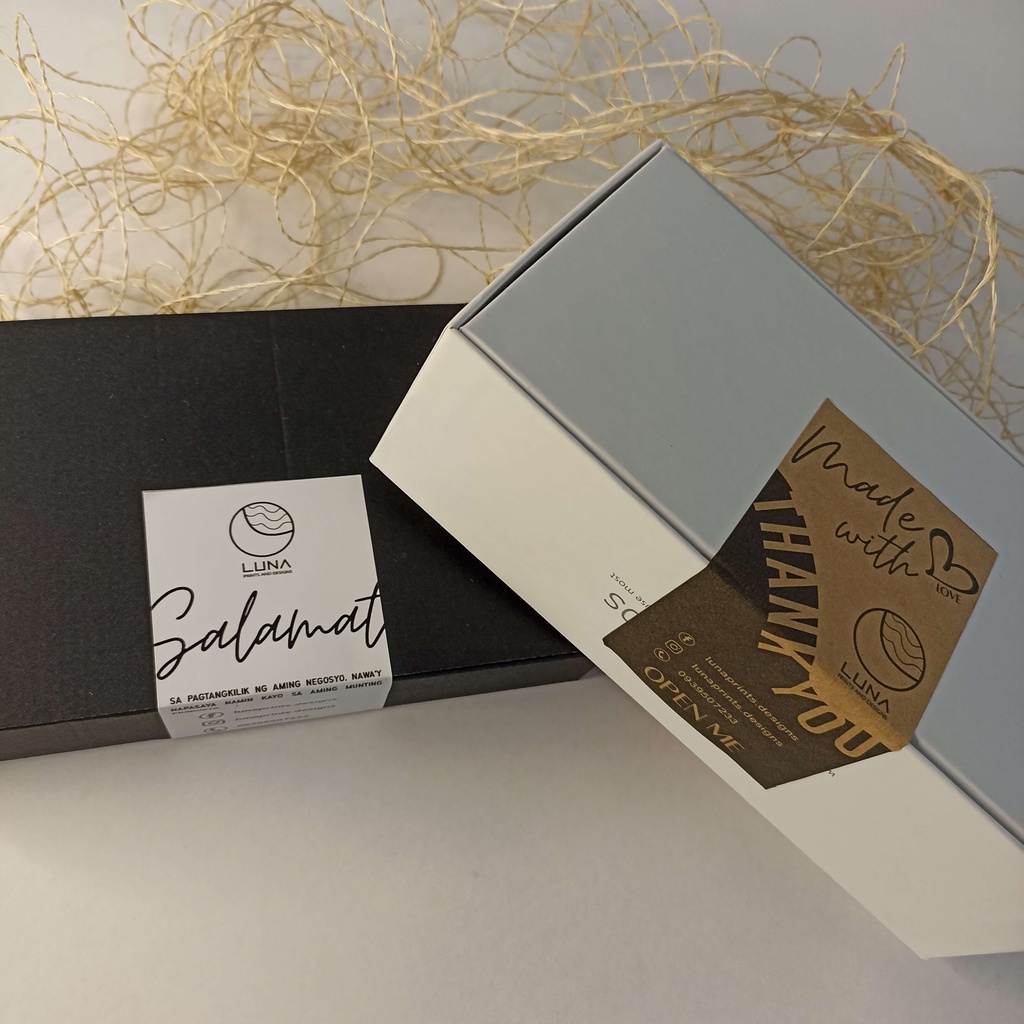 100 pcs Personalized Seal Sticker / Label Sticker (2x4 inches) | Shopee ...