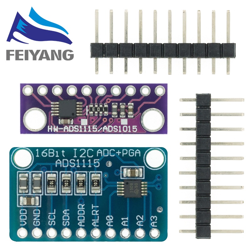 ADS1115 16-Bit ADC - 4 Channel with Programmable Gain Amplifier | Shopee Philippines