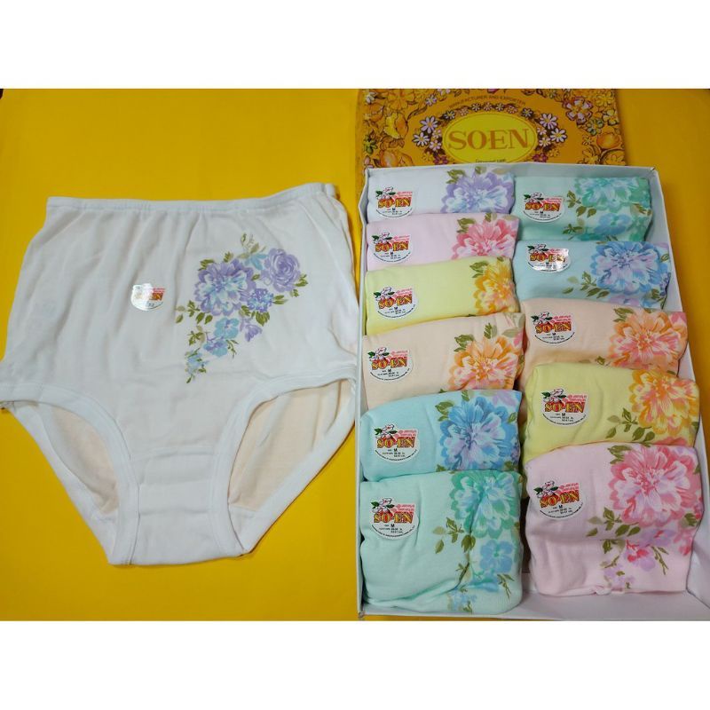 Original SOEN FULL PANTY GP 12PCS BOX | Shopee Philippines