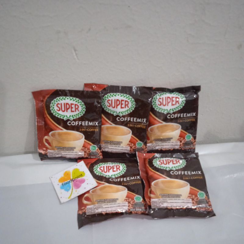 Mini foodpoint [] Kopi Coffeemix Super 3in1 Coffee 5sachets sachet ...