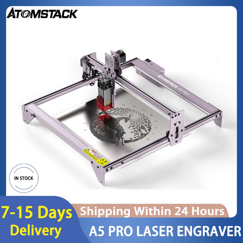 ATOMSTACK A5 Pro Laser Engraver 40W CNC Wood 410*400mm Carving Area DIY ...