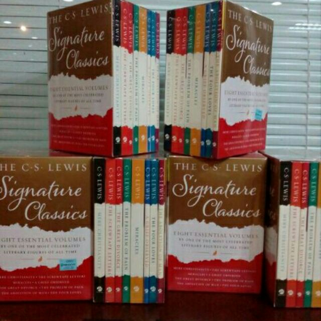 C.S. Lewis Signature Classics 8 in 1 book set | Shopee Philippines